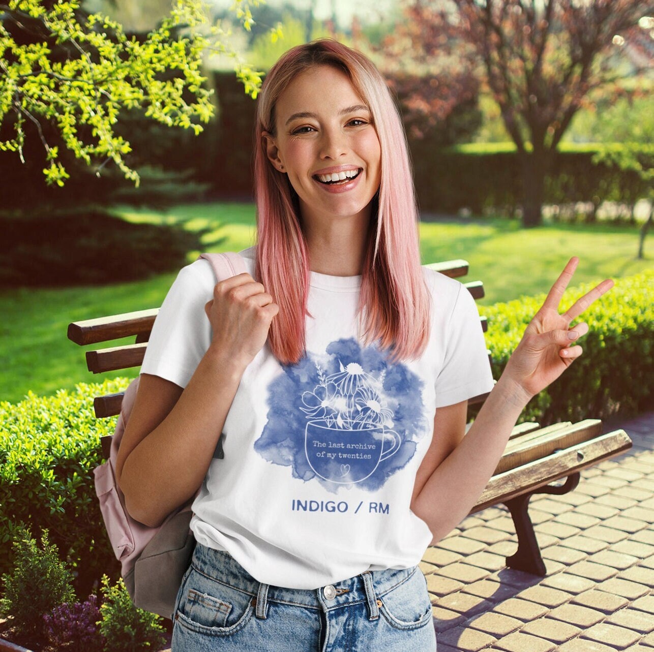 Indigo RM Shirt Namjoon Tshirt Kim Namjoon Shirt the Last - Etsy