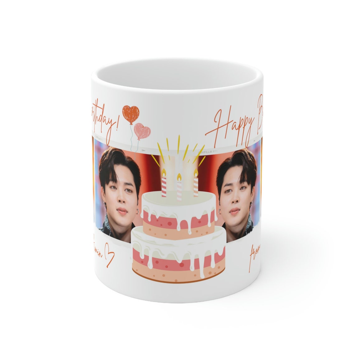 Bts Jimin Coffee Mug Bts Happy Birthday Mug Bts Fan Gift - Etsy