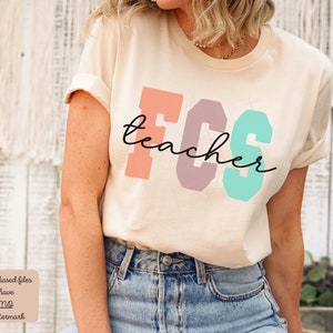 FCS Teacher Png FCS Teacher Shirt Teacher Png FCS Teacher - Etsy