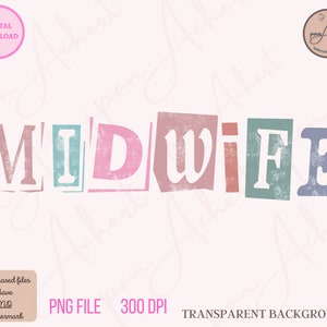 Midwife PNG, Midwife Png Digital Download, Midwife Png for Sublimation ...