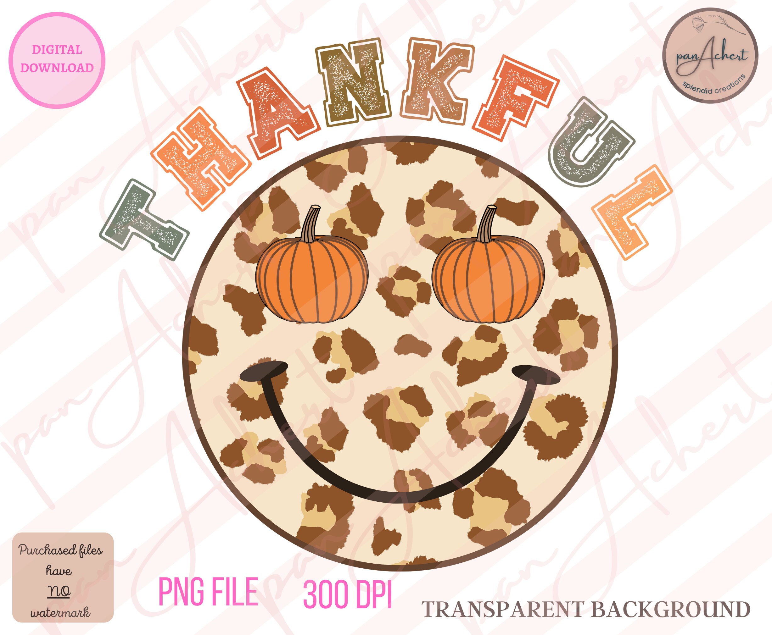 Thankful Png, Smiley Face Png, Thanksgiving, Fall Vibes, Fall PNG ...