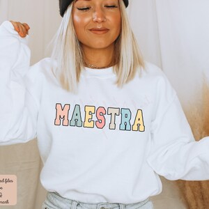 Maestra, Teacher Png, Maestra Png, Teacher Rainbow PNG, Teacher PNG for ...