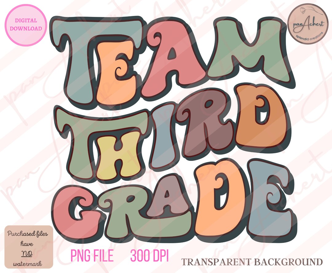 Team 3rd Grade Png, 3rd Grade, 3rd Grade Png, Third Grade, Third Grade ...