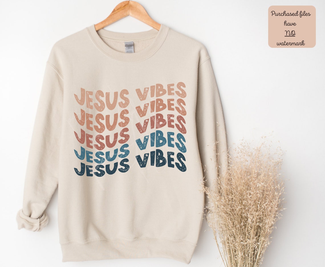 Jesus Vibes PNG Jesus Vibes Jesus Png Jesus Shirt - Etsy