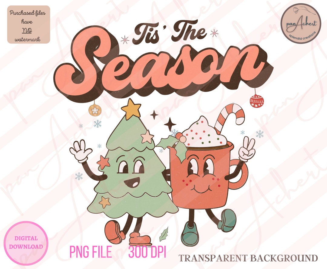 Tis the Season Christmas Png, Merry, Merry Christmas Png, Merry and ...