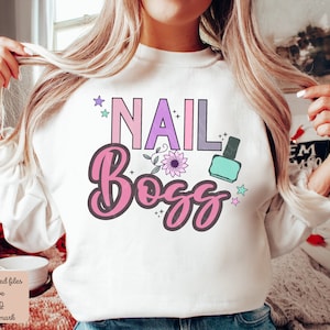 Nail Boss PNG, Nail Boss, Nail Tech PNG, Nail Technician, Nail Tech ...