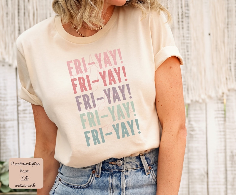 Teacher Png Fri-yay Teacher Png Friyay Teacher Shirt Tgif - Etsy