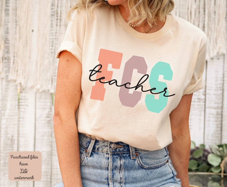 FCS Teacher Png FCS Teacher Shirt Teacher Png FCS Teacher - Etsy