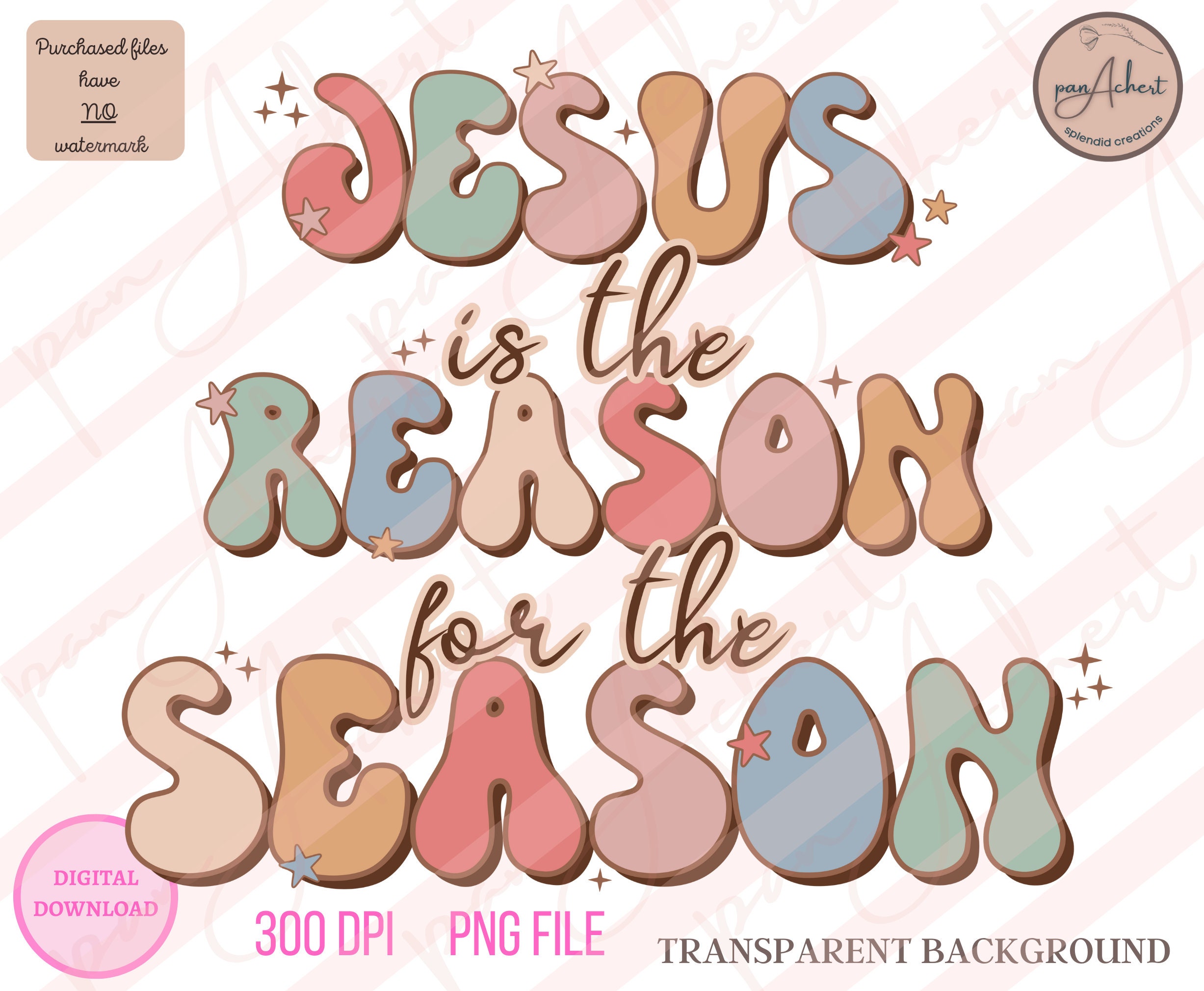 Jesus is the Reason Png, Jesus is the Reason, Merry Christmas Png ...