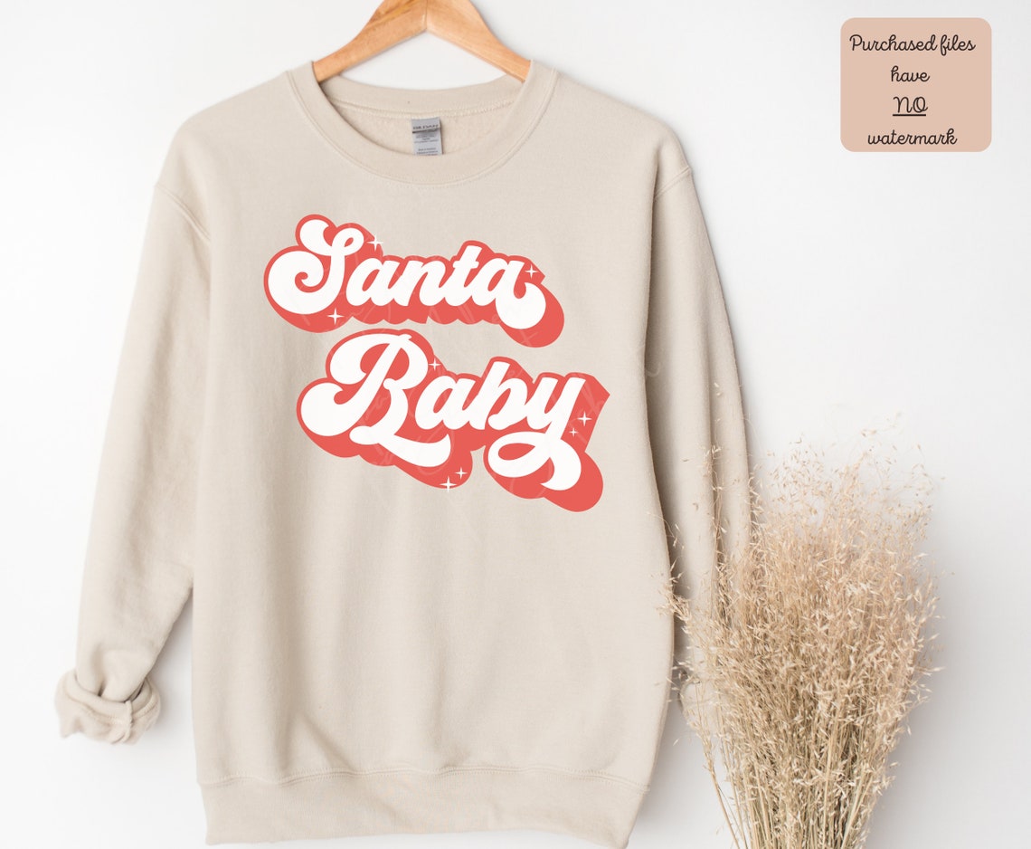 Santa Baby PNG Santa Baby Santa PNG Christmas Vibes Merry - Etsy