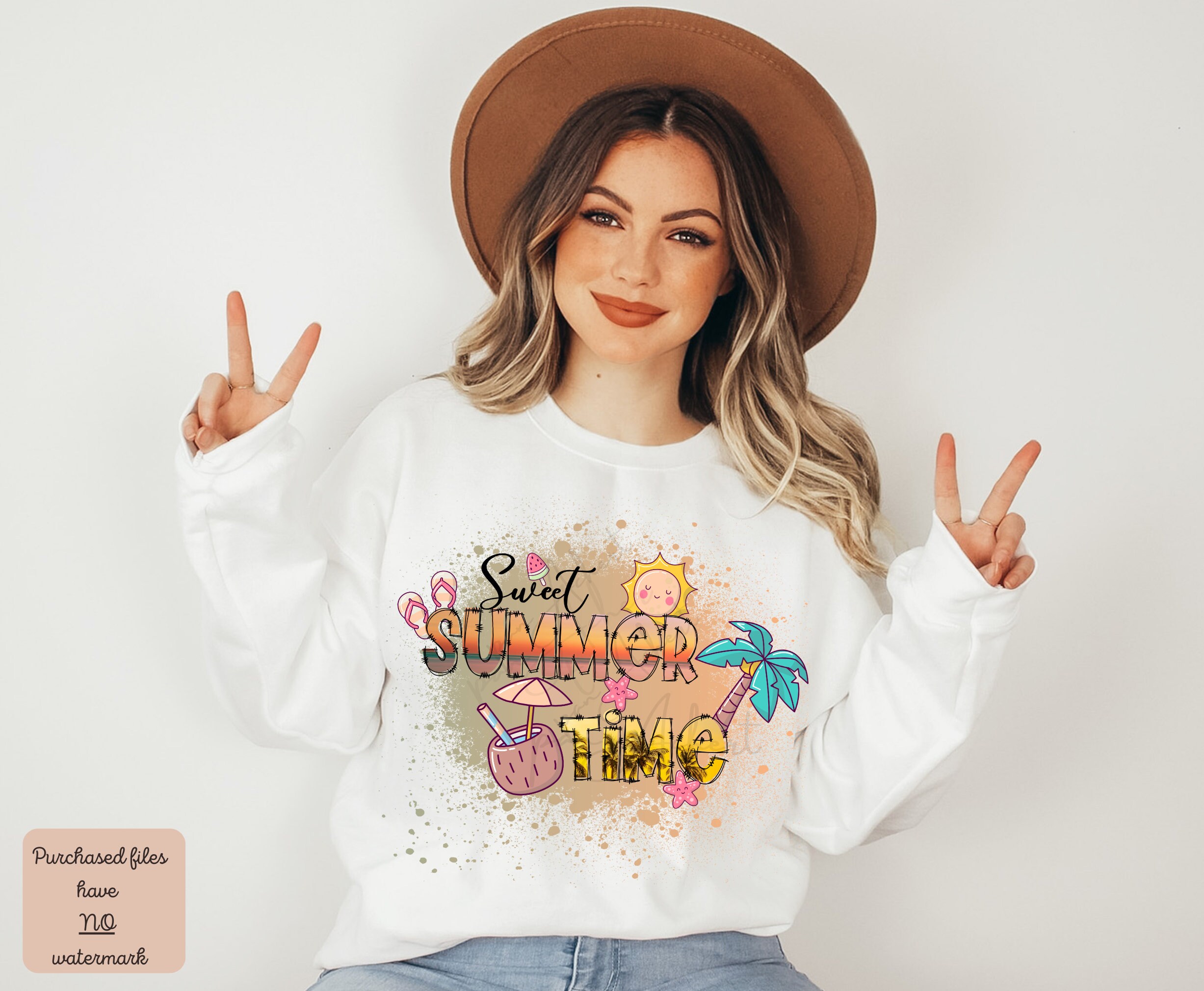 Summer Png, Sweet Summertime PNG, Summer Retro PNG, Summer Distressed ...