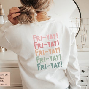 Teacher Png, Fri-yay Teacher Png, Friyay Teacher Shirt, Tgif Png, Fri ...