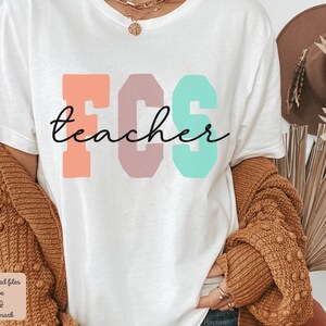 FCS Teacher Png FCS Teacher Shirt Teacher Png FCS Teacher - Etsy