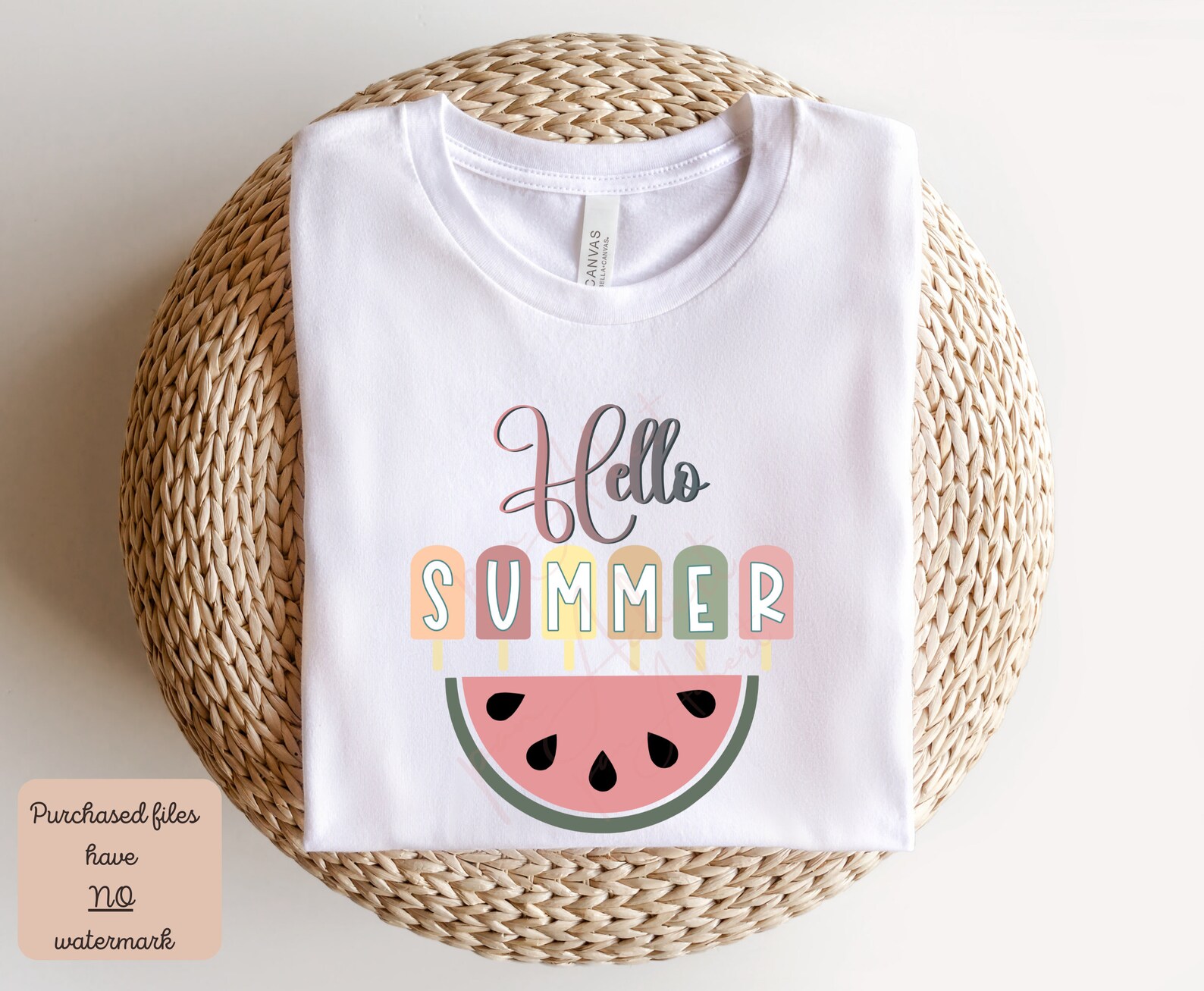 Hello Summer Png Watermelon PNG Summer PNG Design Hello - Etsy