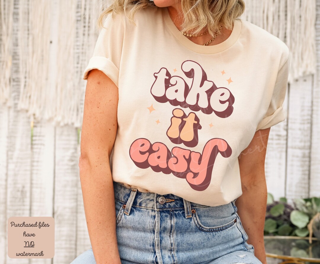 Take It Easy Png, Take It Easy, Positive Affirmations, Positivity ...