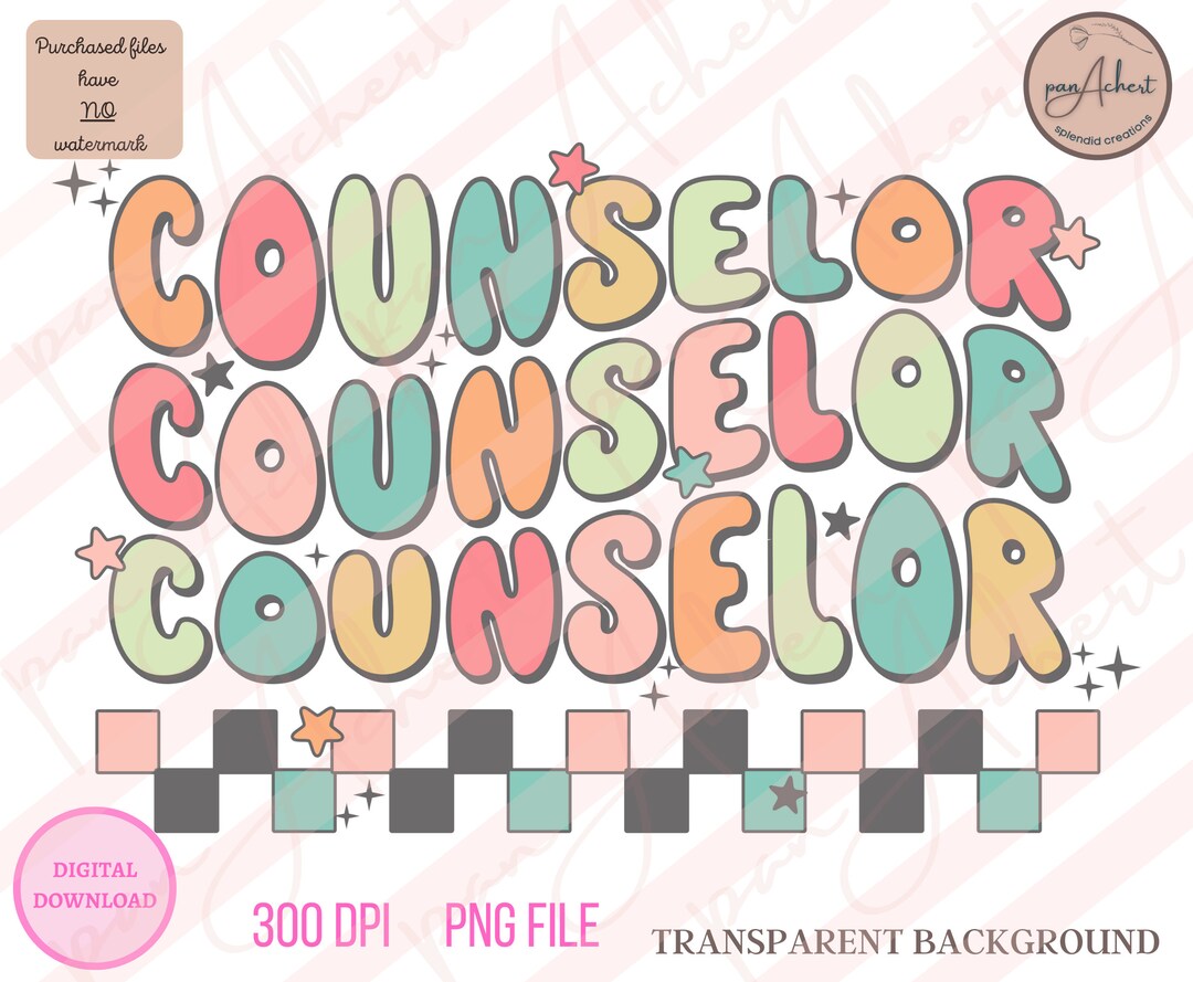 Counselor PNG, Counselor, School Counselor, Counselor Gifts, Counselor ...