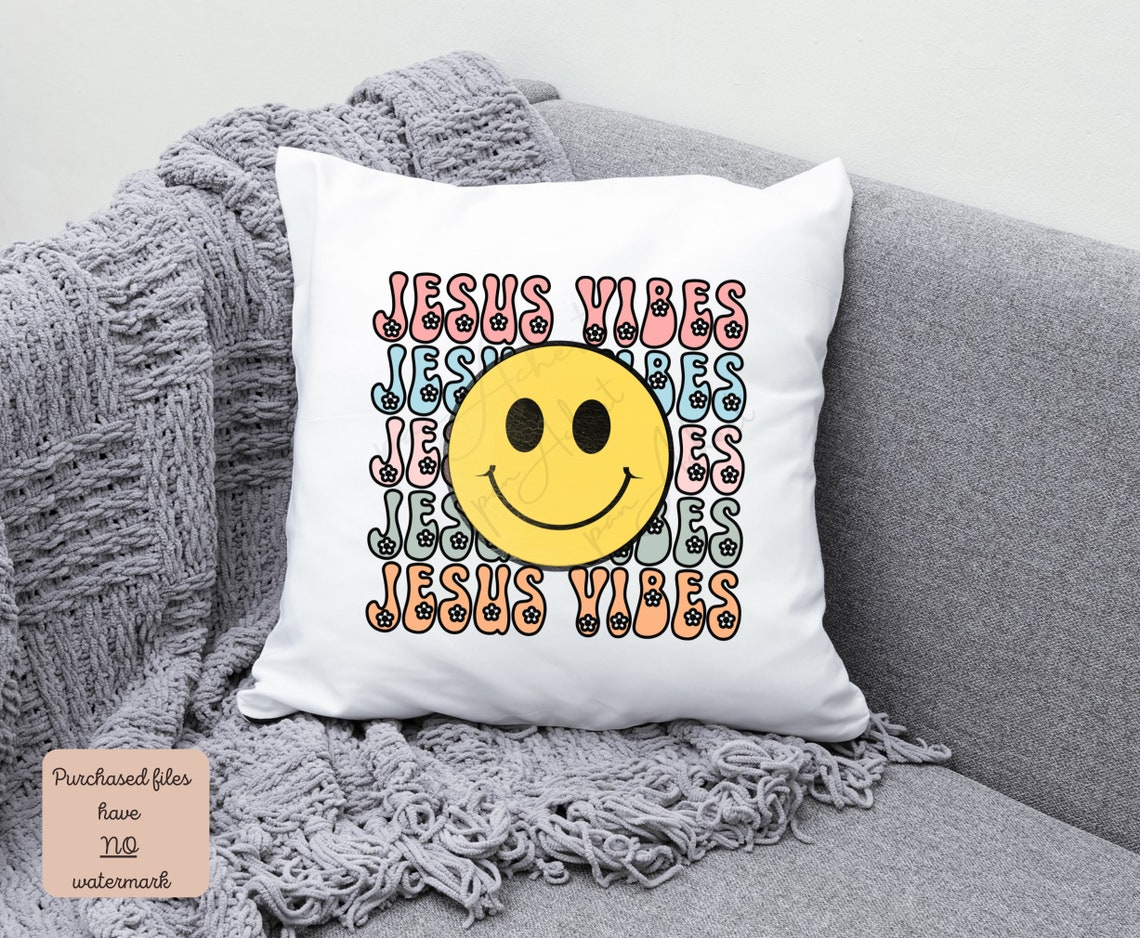 Jesus Vibes PNG for Sublimation Christian PNG Design - Etsy