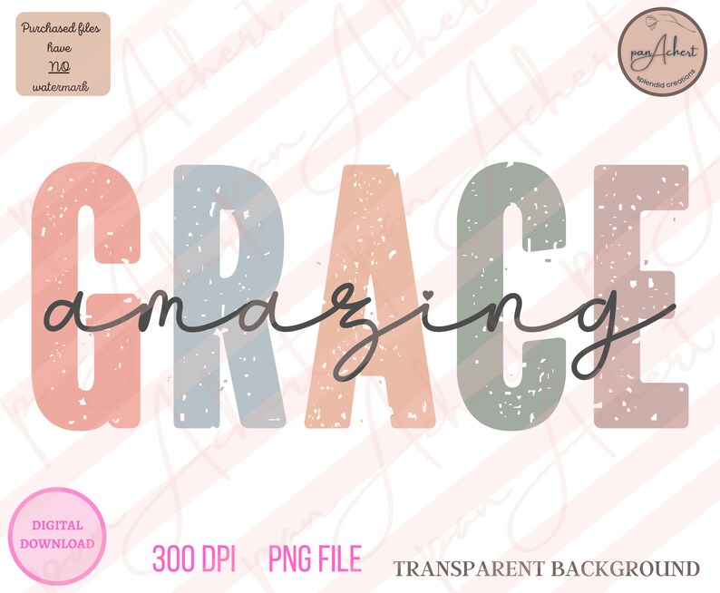 Amazing Grace Png, Amazing Grace, Christian Png, Christian, Bible Verse ...