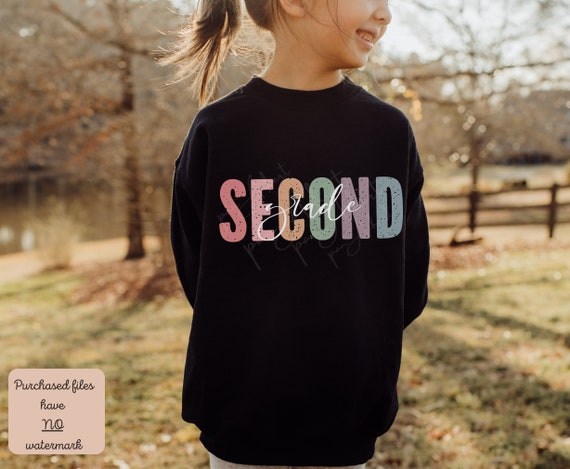 Second Grade PNG 2nd Grade Png 2nd Grade Back to School - Etsy