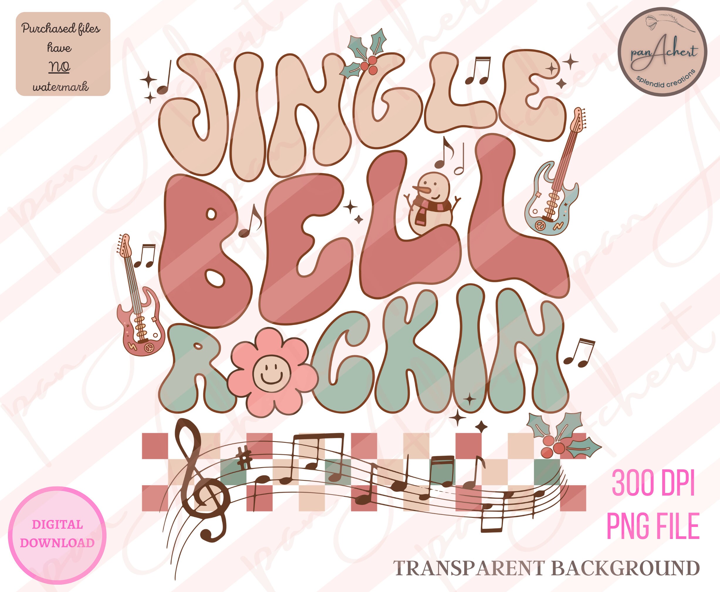 Jingle Bell Rockin Png Jingle Bell Rockin Christmas Vibes - Etsy