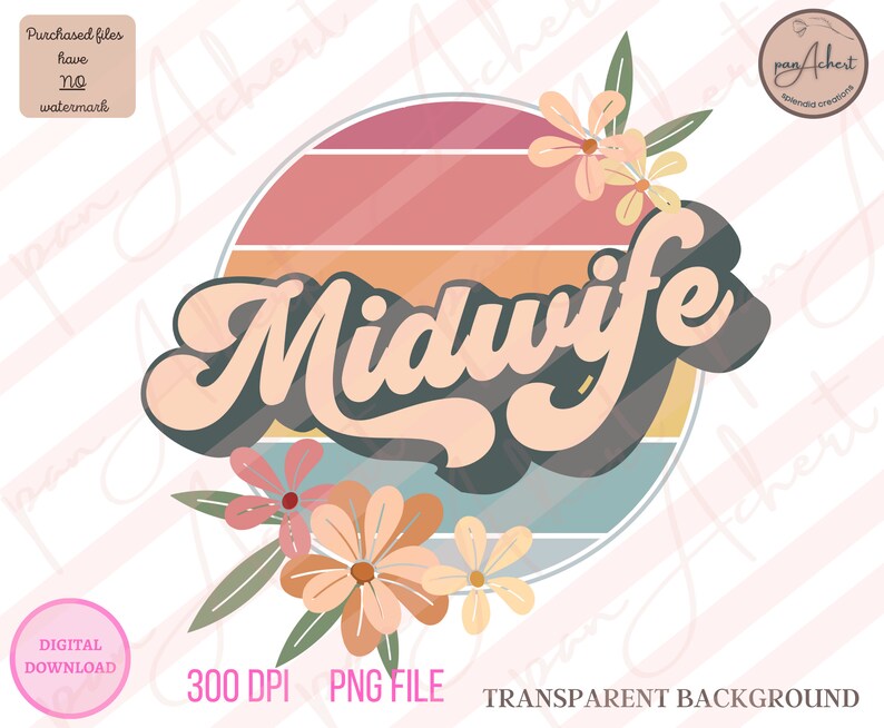 Midwife Png Midwife Midwifery Midwife Gift Midwife - Etsy