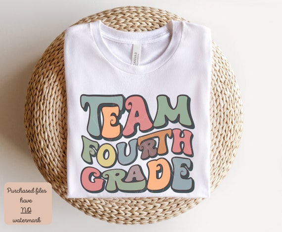 Team 4th Grade Png 4th Grade 4th Grade Png Fourth Grade - Etsy