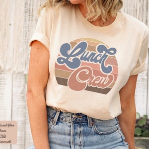 Lunch Crew PNG, Lunch Lady PNG, Lunch Lady Shirt, Lunch Squad, Lunch ...