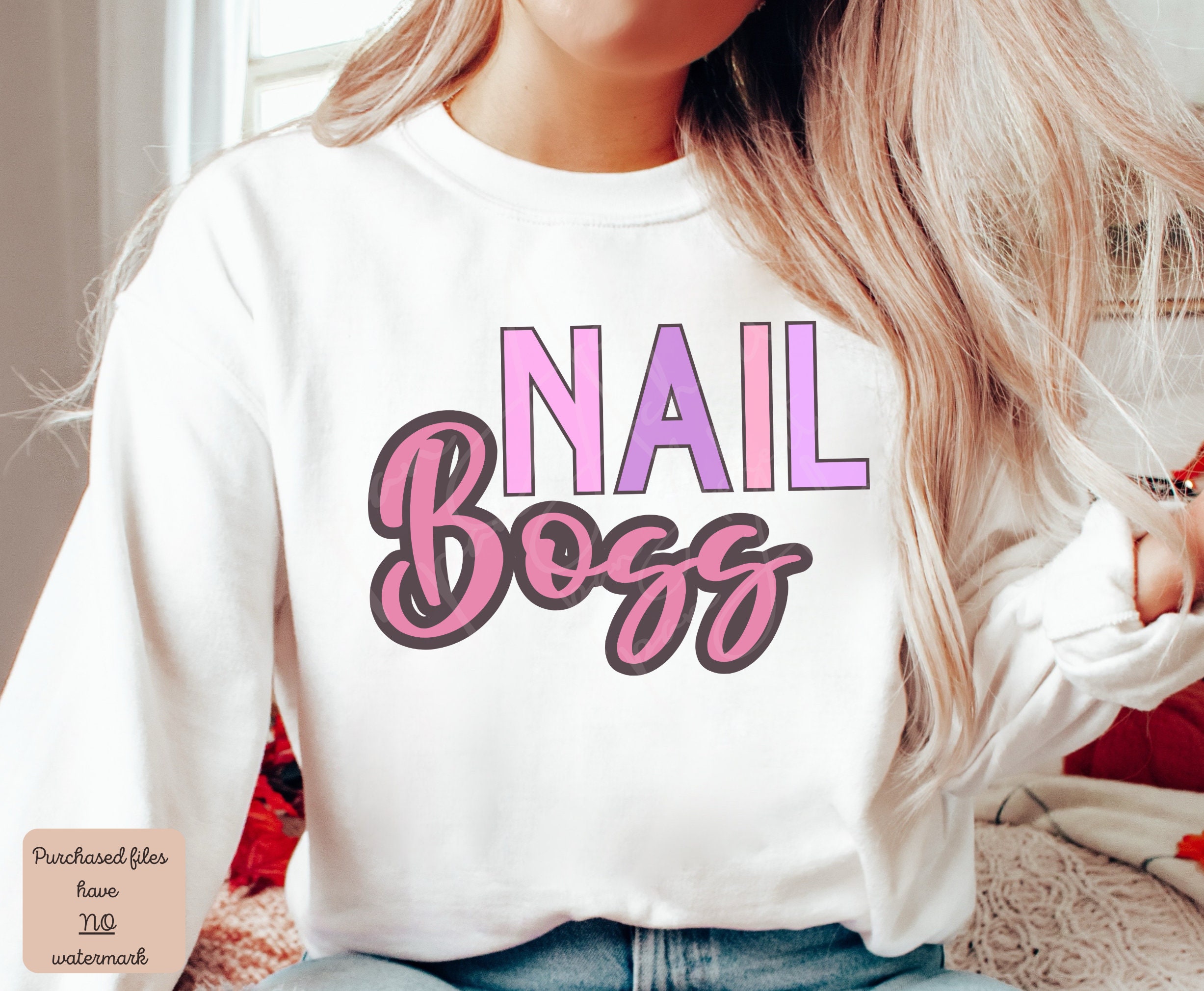 Nail Boss PNG Nail Boss Nail Tech PNG Nail Technician Nail - Etsy