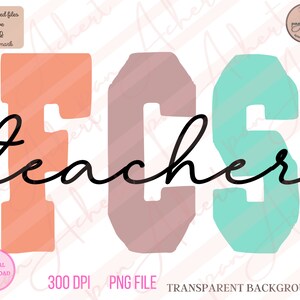 FCS Teacher Png FCS Teacher Shirt Teacher Png FCS Teacher - Etsy