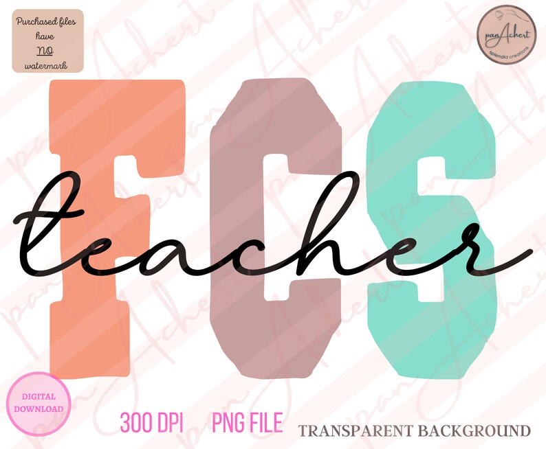 FCS Teacher Png FCS Teacher Shirt Teacher Png FCS Teacher - Etsy