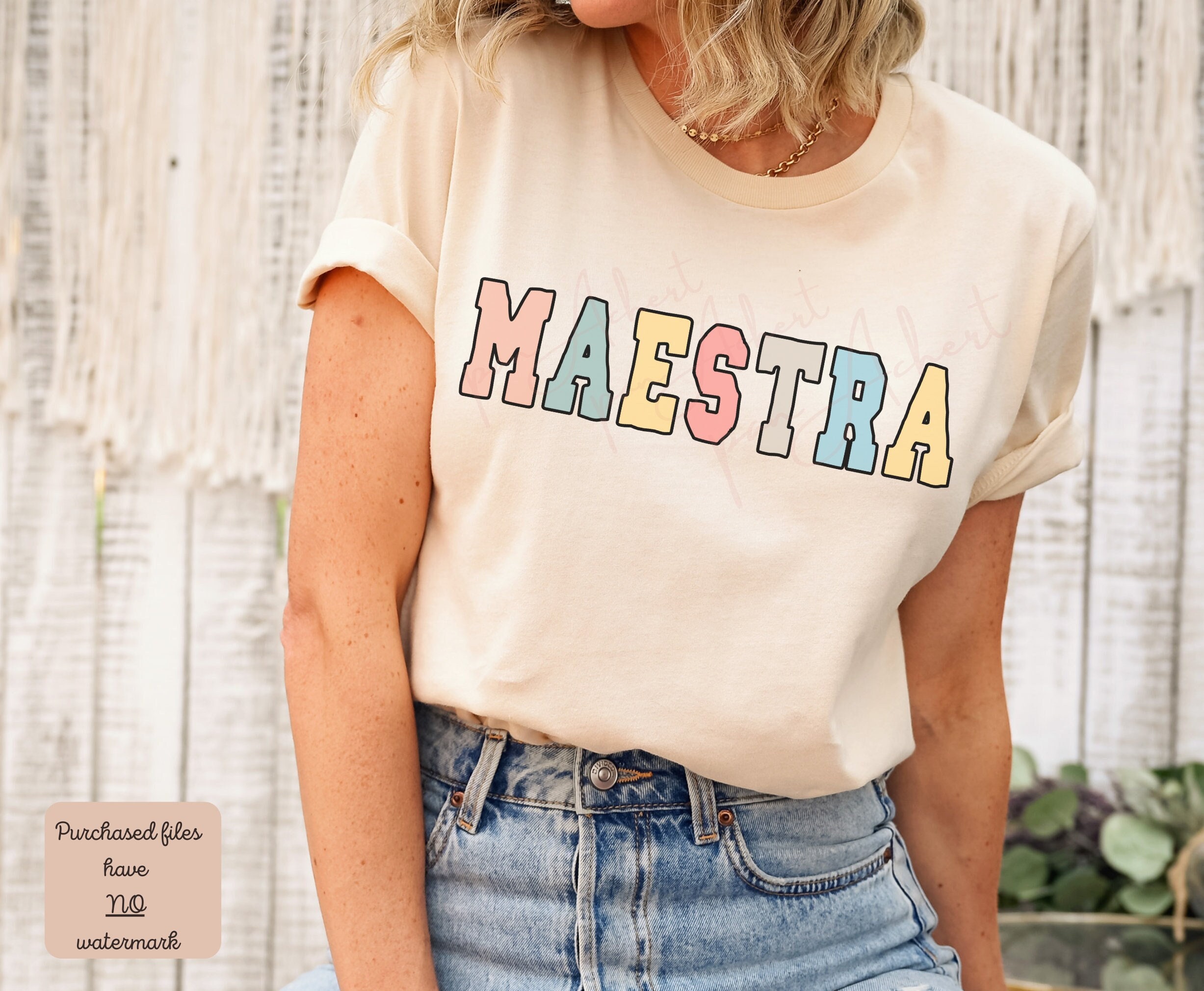 Maestra maestra png maestra png maestra arco iris PNG - Etsy México