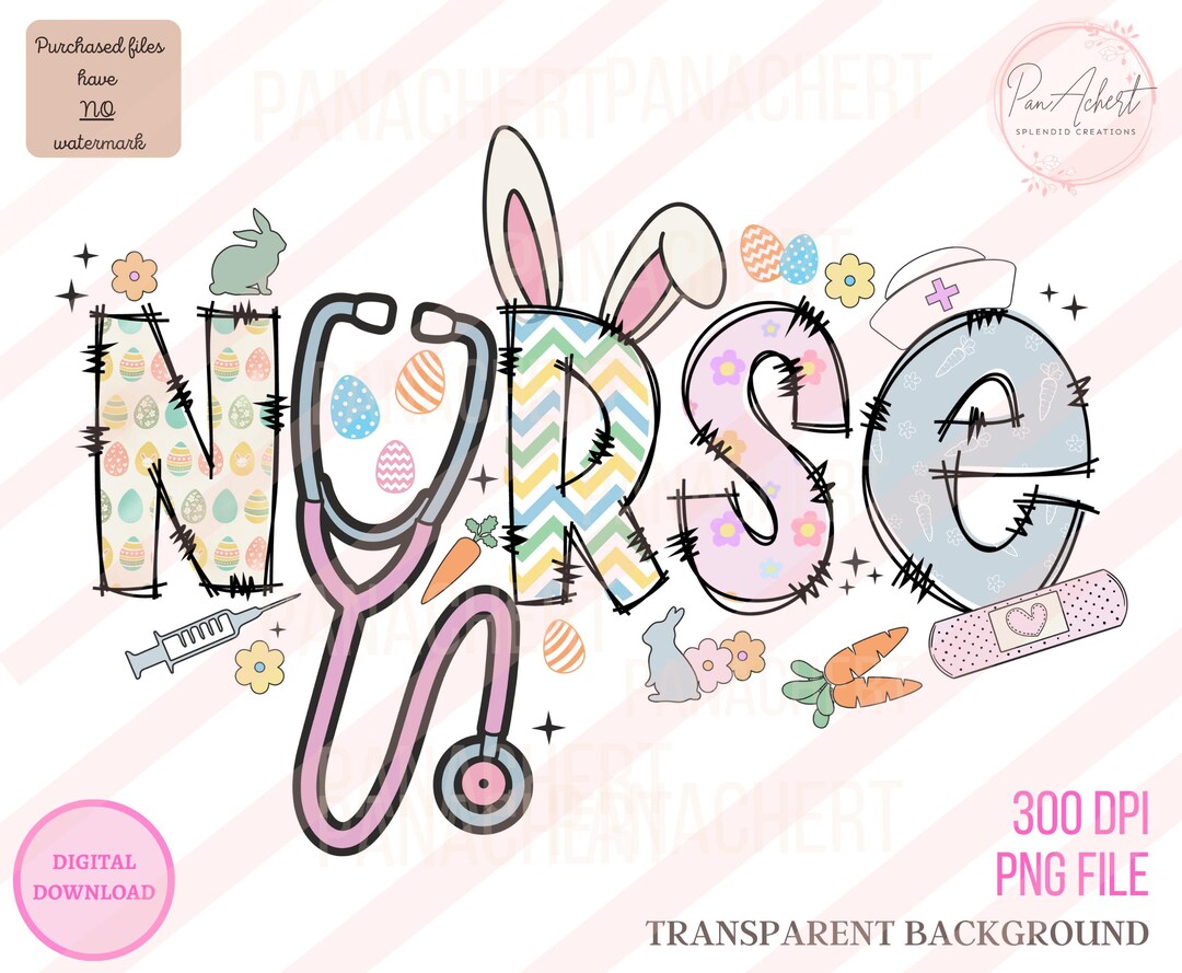 Nurse Easter Png, Easter Nurse, Nurse Png, Nurse, Easter, Easter PNG ...
