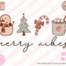 Merry Vibes Png Merry Vibes Merry Christmas Christmas PNG - Etsy