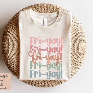 Teacher Png, Fri-yay Teacher Png, Friyay Teacher Shirt, Tgif Png, Fri ...
