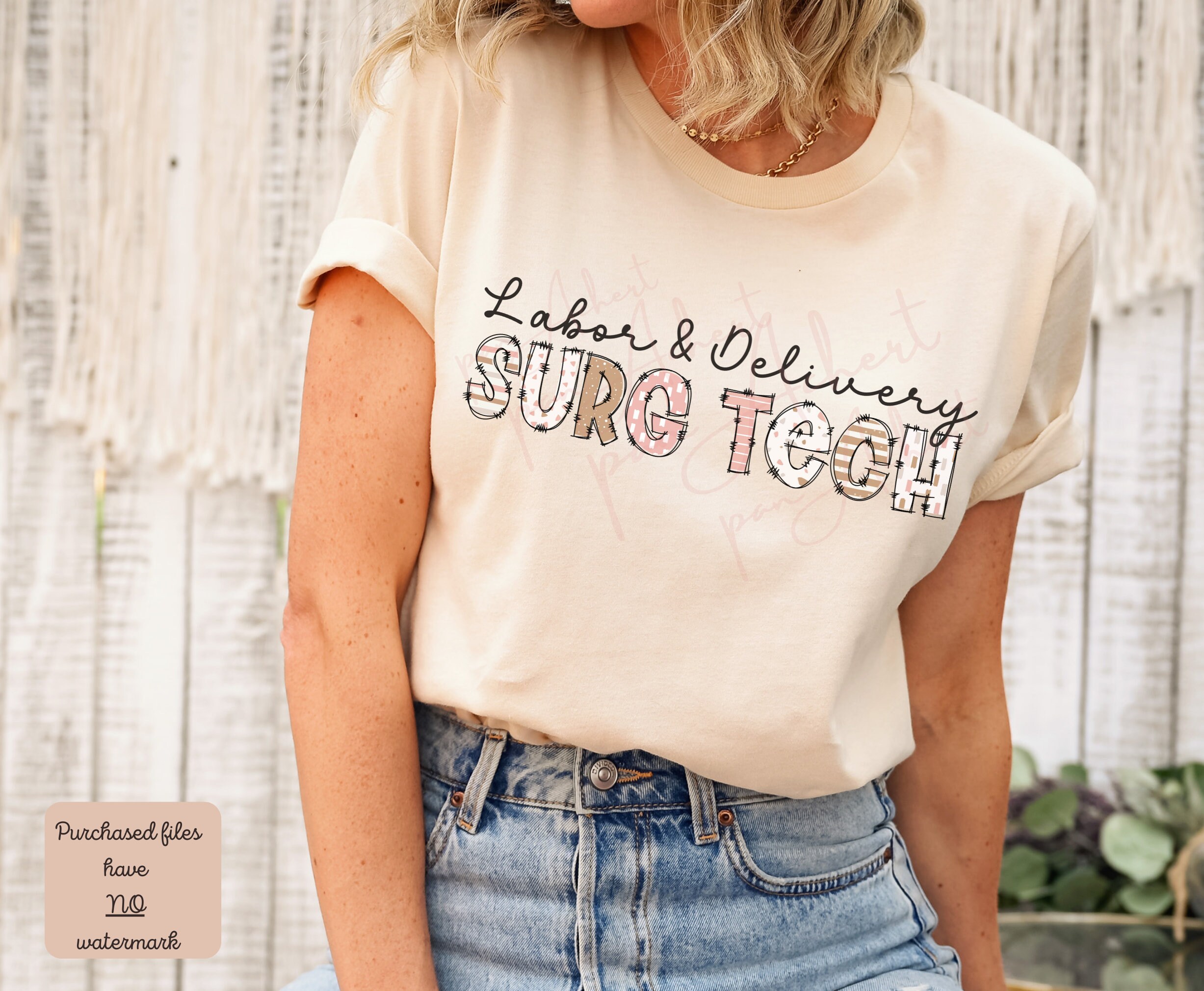 Labor and Delivery Surgical Tech PNG Surgical Tech PNG - Etsy