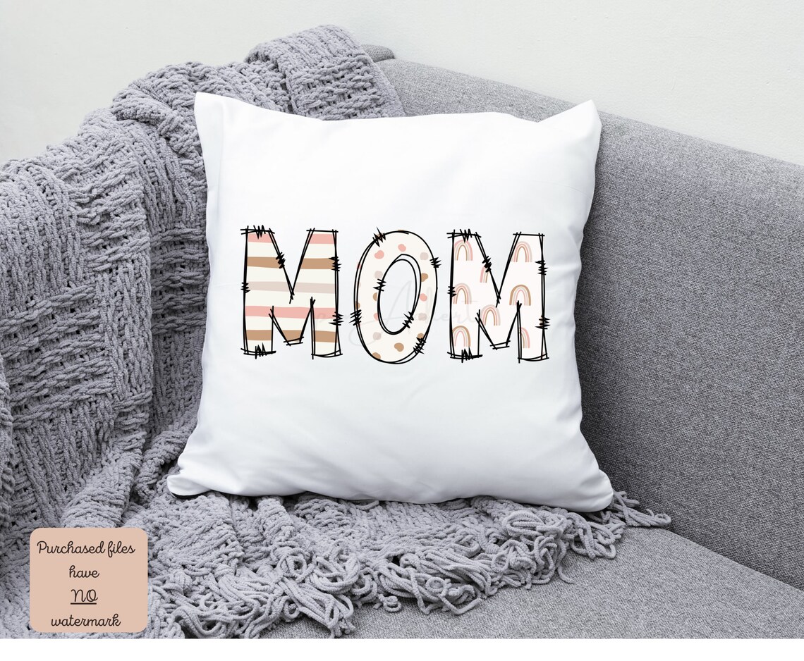 MOM Png Mama PNG Digital Download Mom Doodle Font Png Mom - Etsy