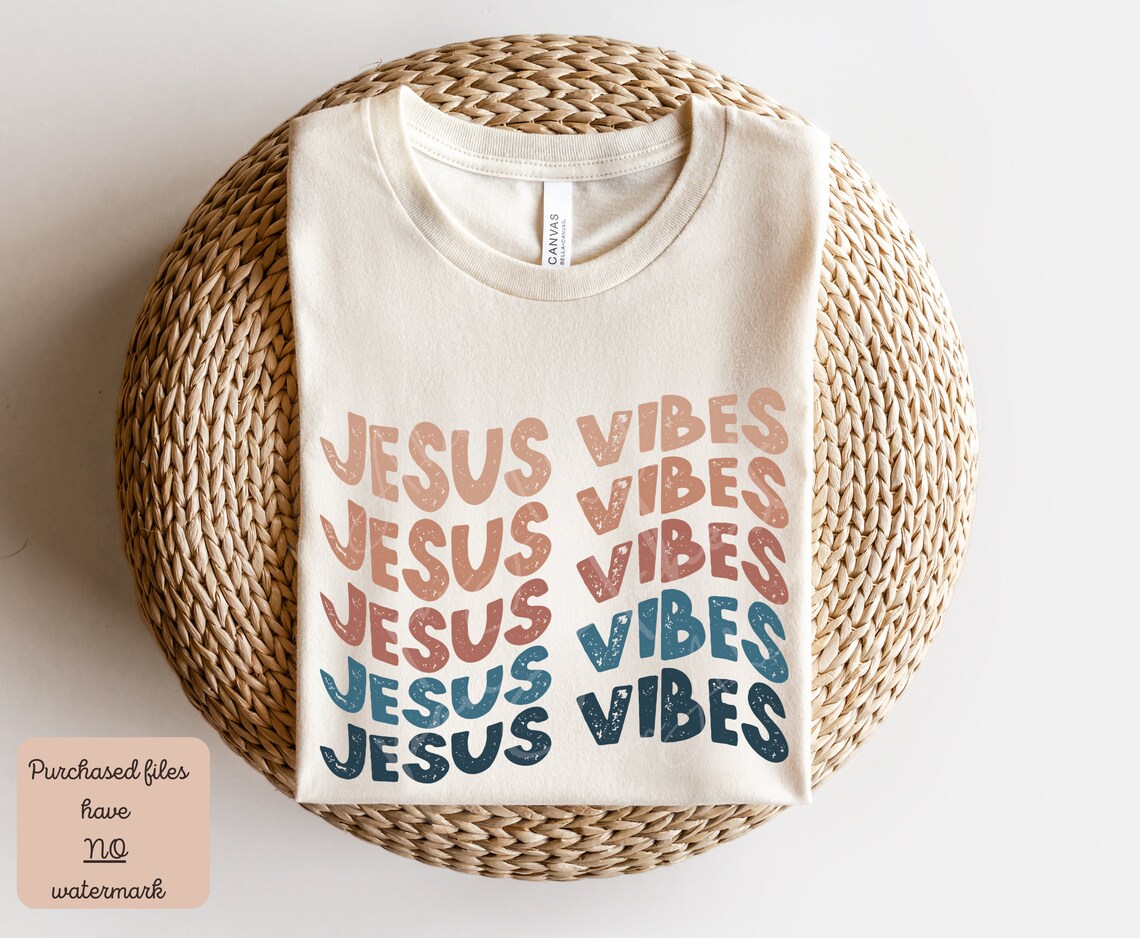 Jesus Vibes PNG Jesus Vibes Jesus Png Jesus Shirt - Etsy
