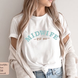 Midwife PNG, Midwife Est 2022 Png, Midwife Png for Sublimation, Midwife ...