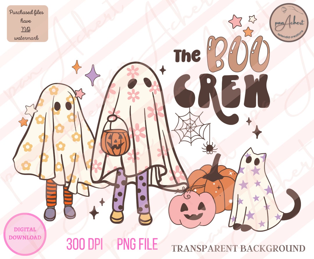 The Boo Crew Png, the Boo Crew, Boo Png, Boo, Halloween Png, Teacher ...