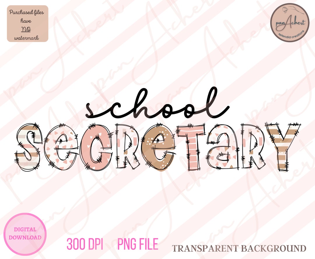 School Secretary Png, School Secretary, Secretary Png, Secretary ...