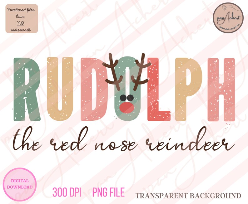 Rudolph Png, Rudolphs the Red Nose Reindeer, Merry and Bright ...