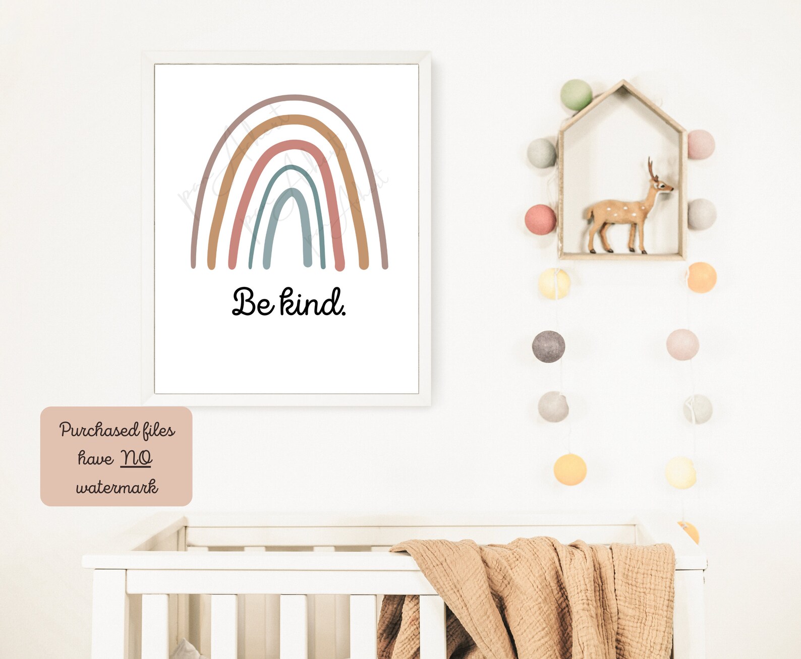 Boho Rainbow PNG Clipart Bundle Hand Drawn Boho Watercolor - Etsy