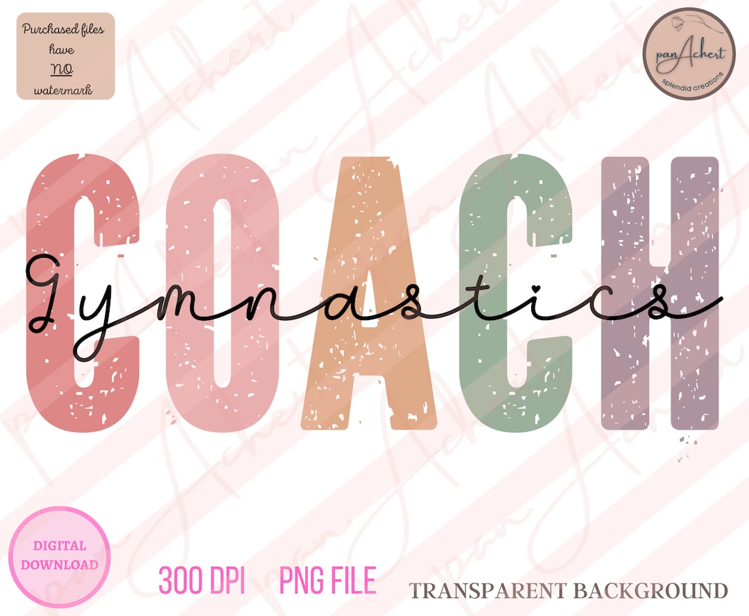 Gymnastics Coach PNG, Gymnastics Coach, Gymnastics, Gymnastics Gifts ...