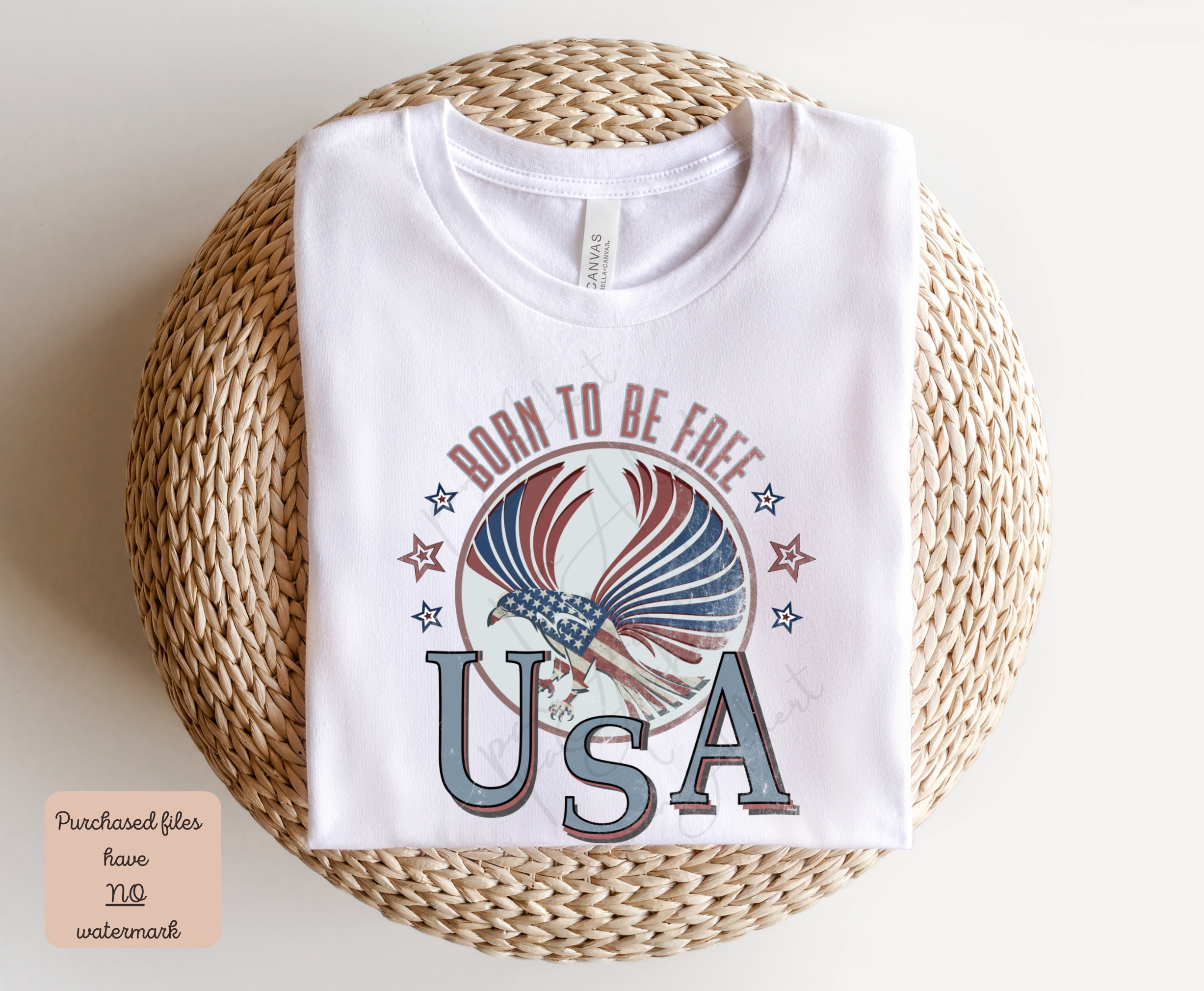 Born to Be Free Usa Png for Sublimation USA Flag Png - Etsy