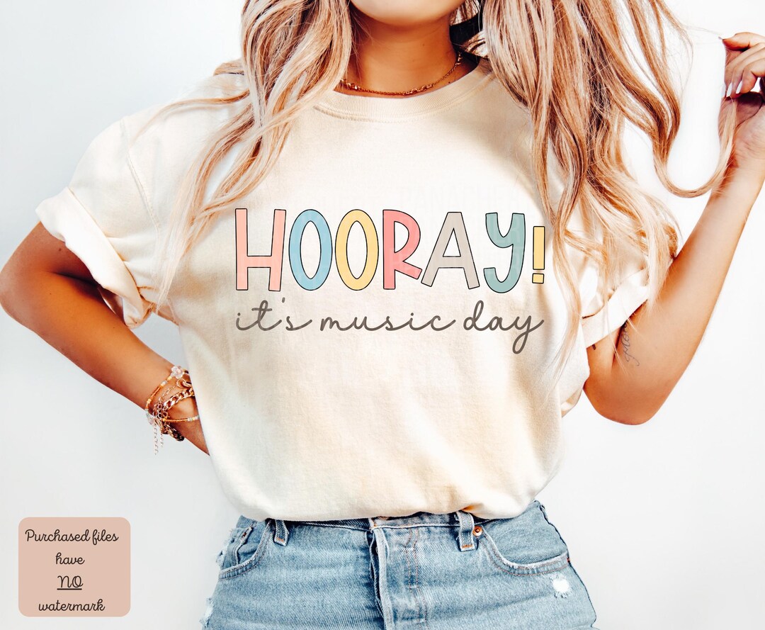 Hooray! It's Music Day Png, Hooray Its Music Day, Hooray It's Music Day ...