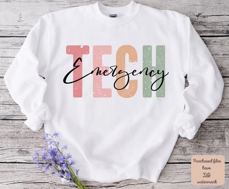Emergency Tech Png Emergency Tech Emergency Tech Shirt - Etsy