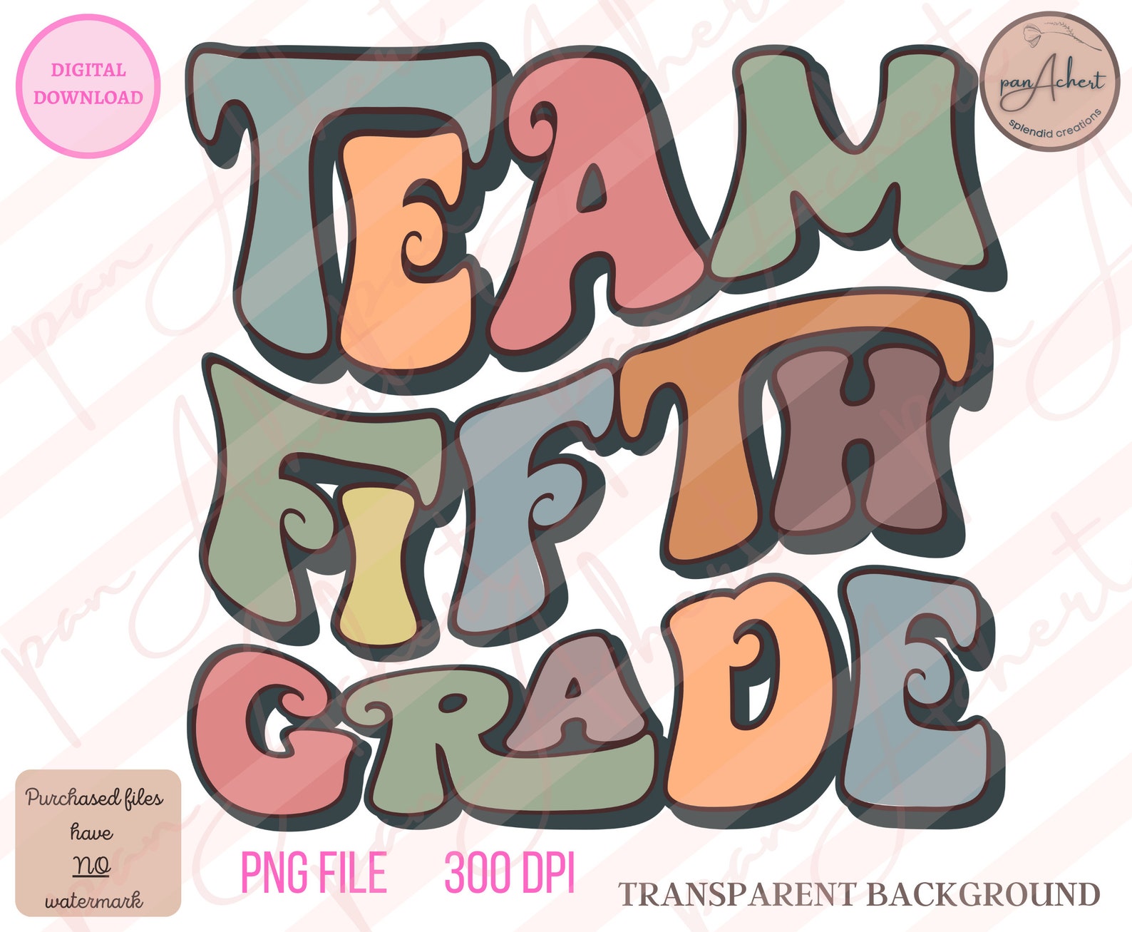 Team 5th Grade Png 5th Grade 5th Grade Png Fifth Grade - Etsy