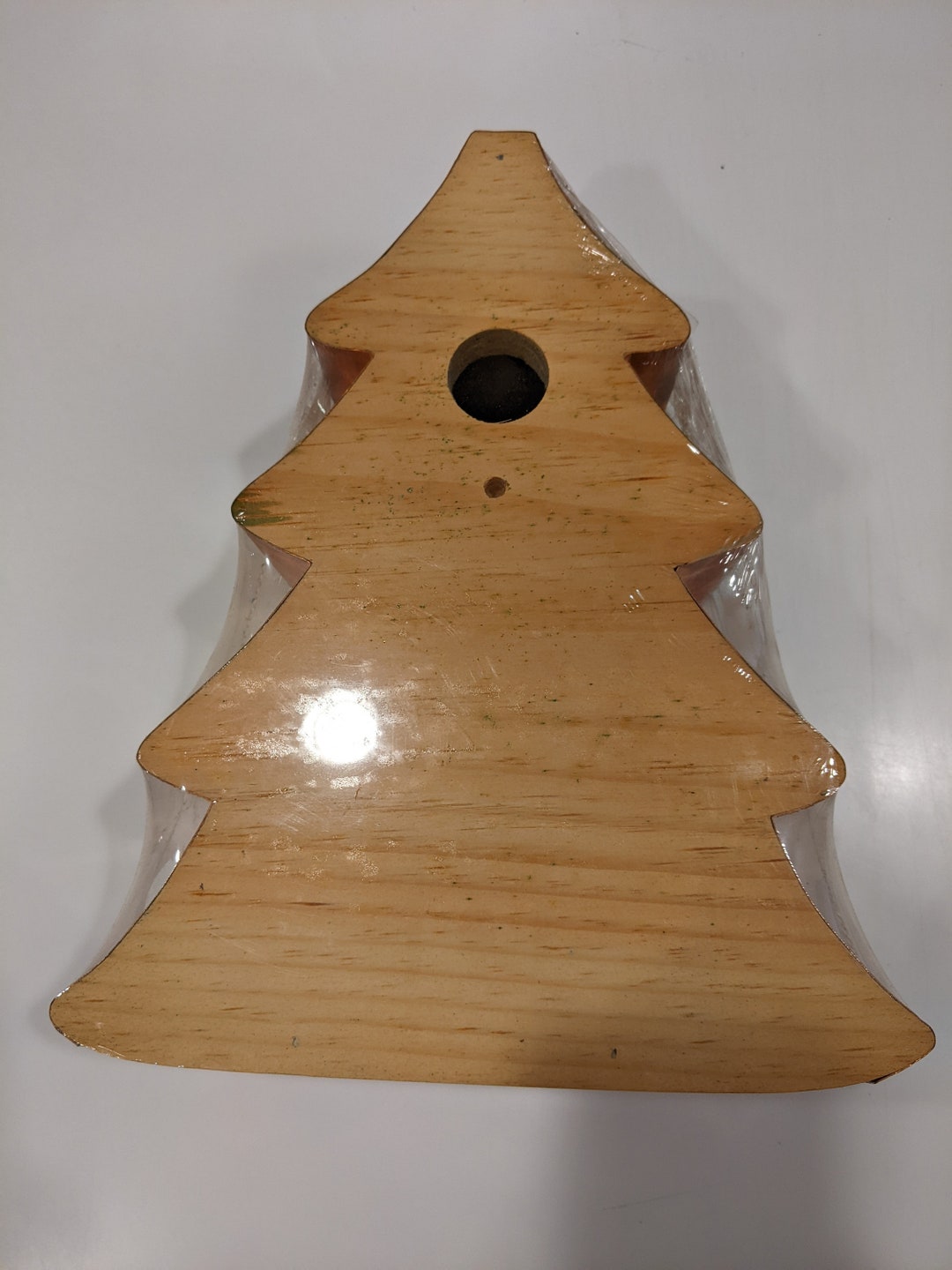 Copper Encased Christmas Tree Birdhouse unpainted, 11 Tall W/ Painting ...