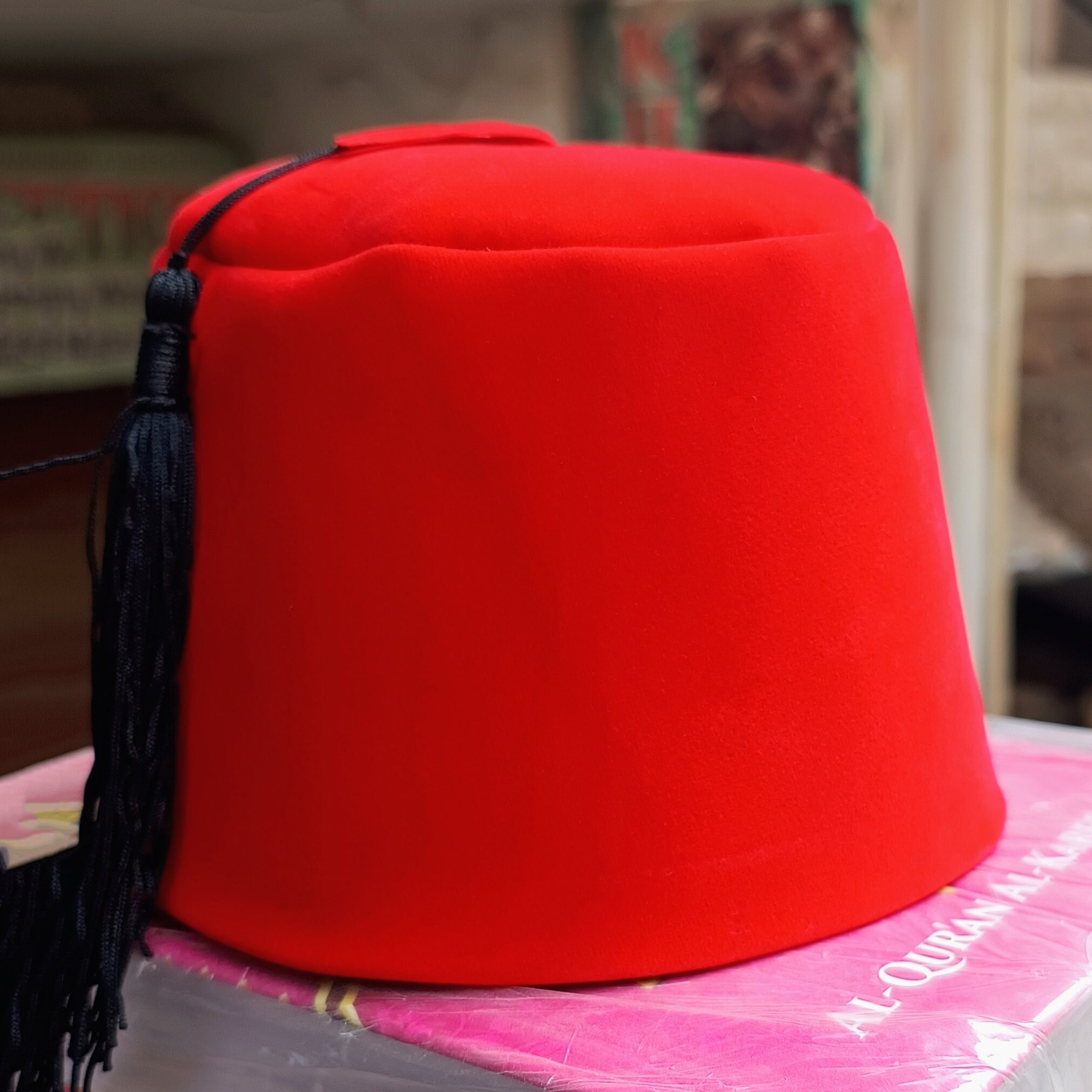 Felt Fez Hats Real Ottoman Authentic Turkish Red Fez Hat - Etsy