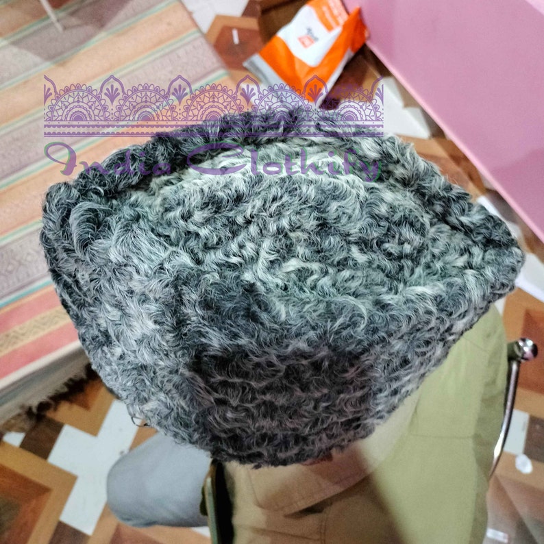 100% Original Indian Karakul Cap, Winter Season Kashmiri Hat, World ...